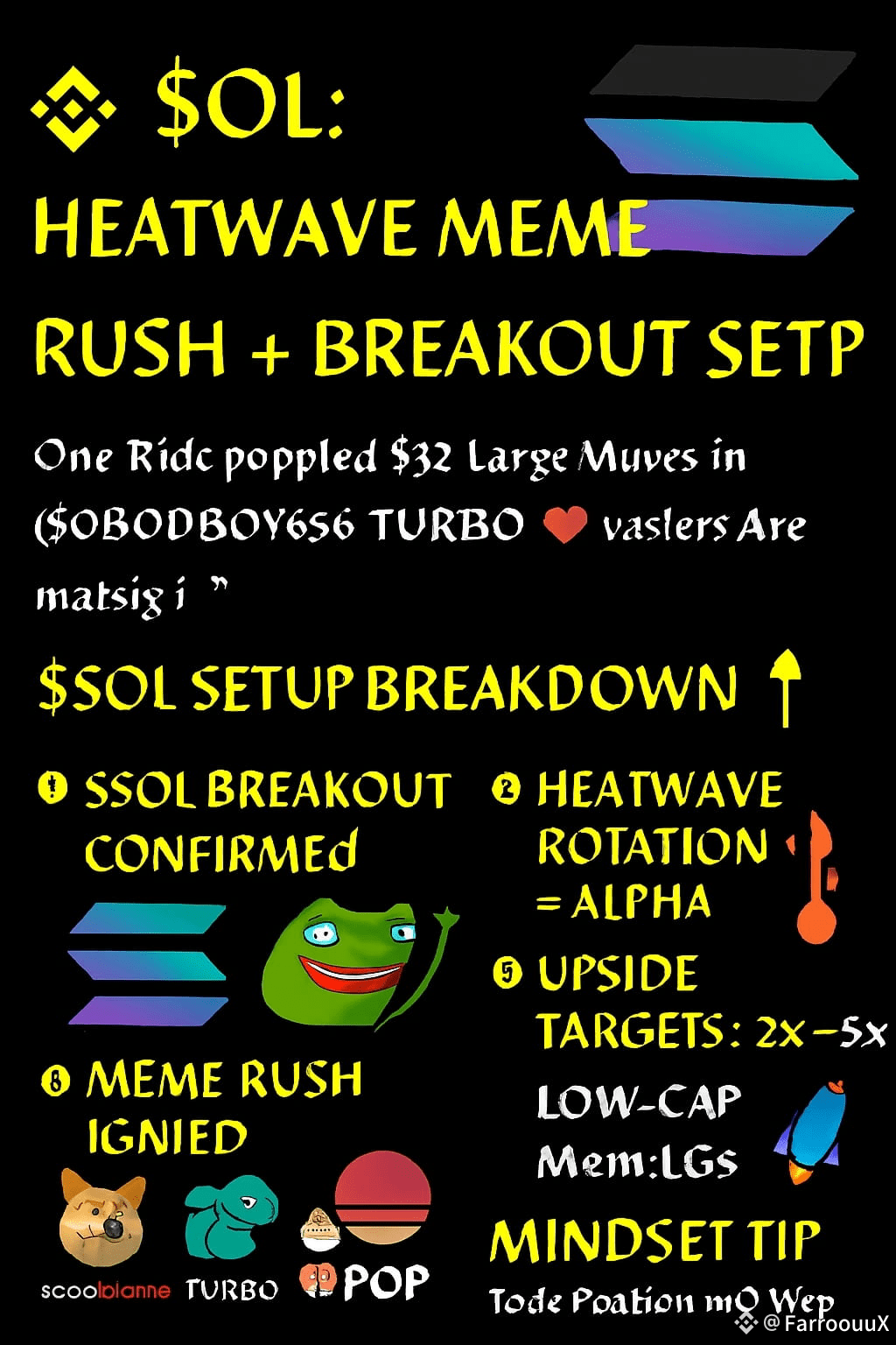 🚨 $SOL Leads Meme Rush — Heatwave Rotation Ignites $GOODBOY | FarroouuX ...