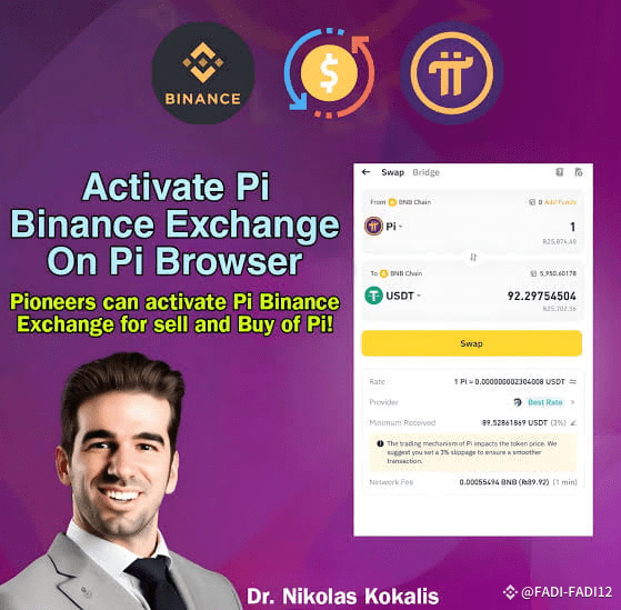 PI NETWORK STARTING PRICE ON BINANCE IS 1PI =92$USDT FOLLOW | FADI ...