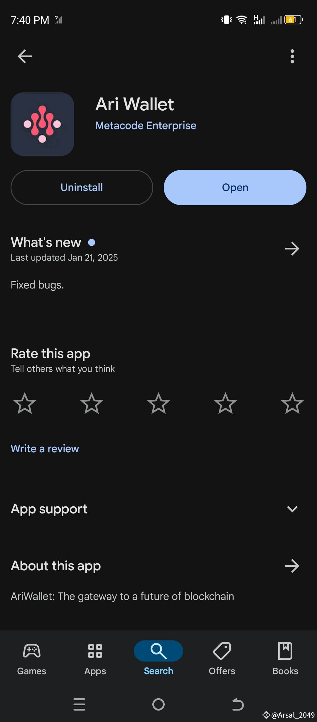 🚀 Ari Wallet Testnet Airdrop – Earn FREE Crypto! 🔥 💰 Get | Arsal_2049 ...