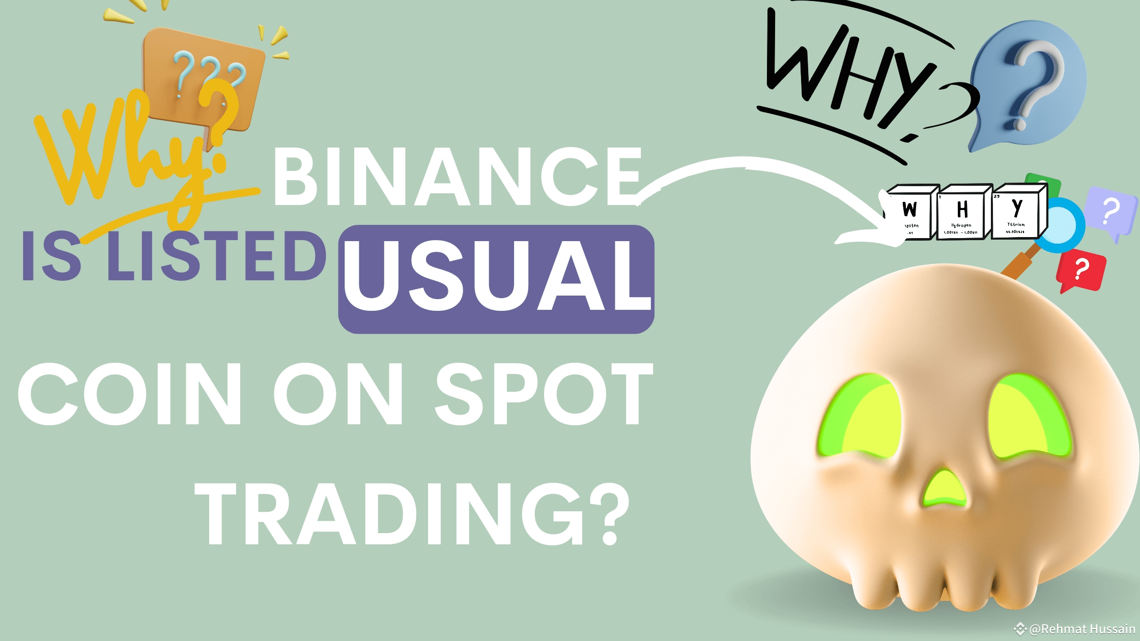 🌟 Why Binance Listed USUAL Coin on Spot Trading? 🚀 | Rehmat Hussain on ...