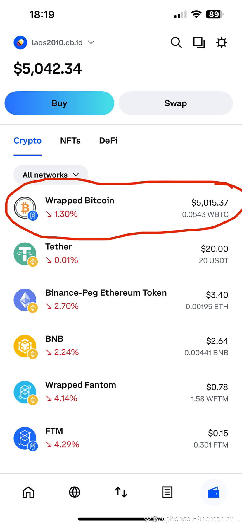 I can’t swap WBTC and i can not transfer WBTC from Coinbase | Alphonso Hitzeman sY1k on Binance ...