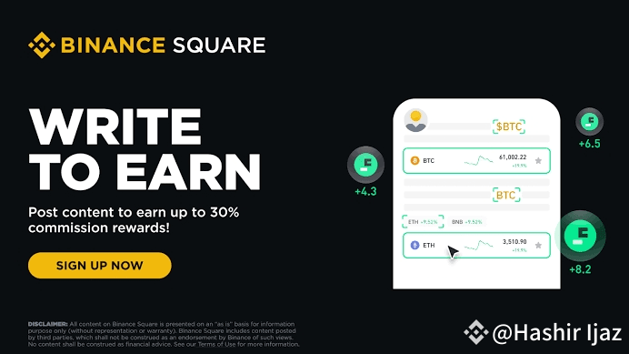 Como Escrever na Binance Square e Ganhar: Um Guia para 2025 | Hashir Ijaz no Binance Square
