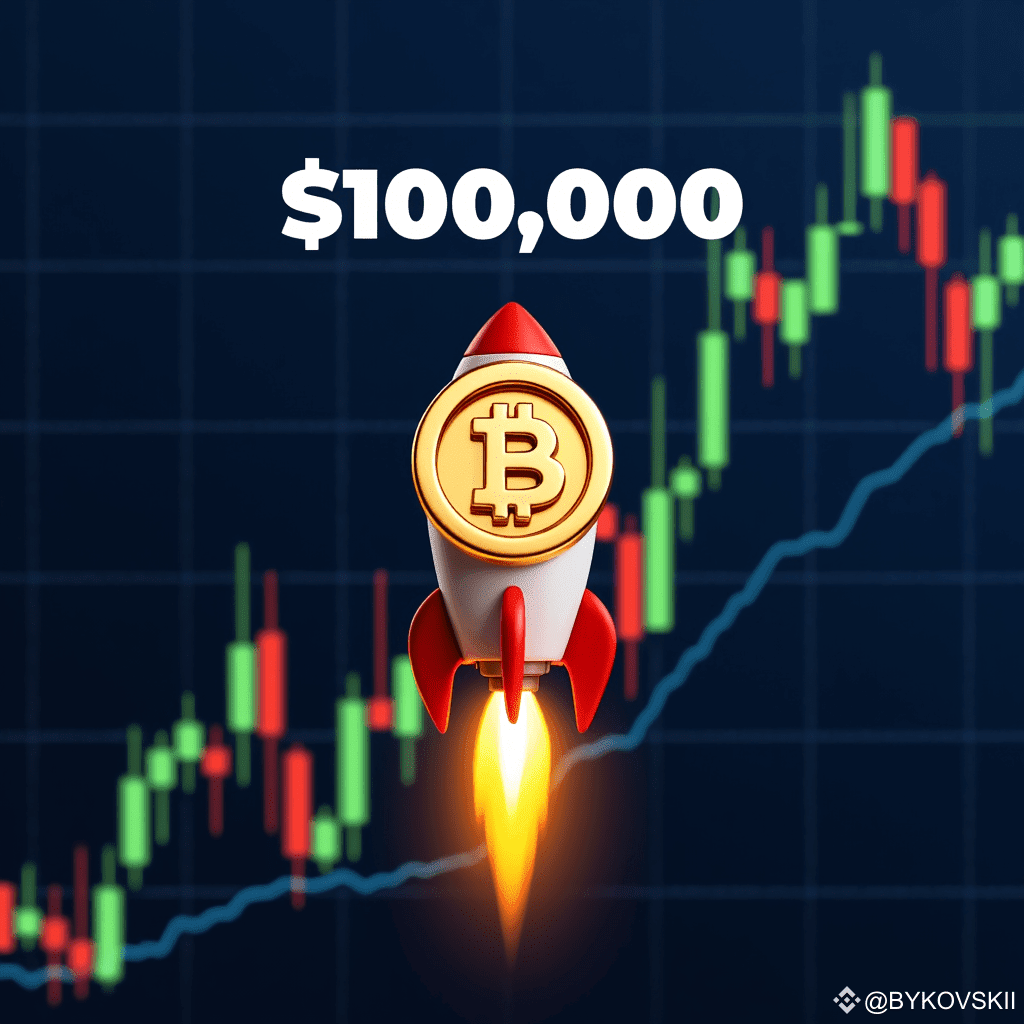 🚀 Bitcoin on the way to $100,000? Contradictory signals in | BYKOVSKII ...