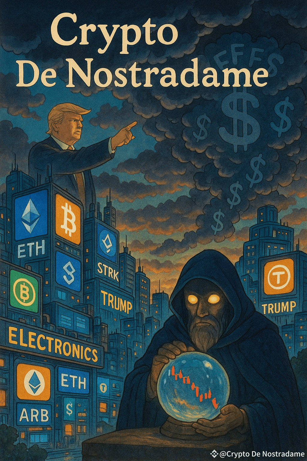 Will Trump's Electronics Tax Statement Affect Crypto! The r | Crypto De Nostradame on Binance Square