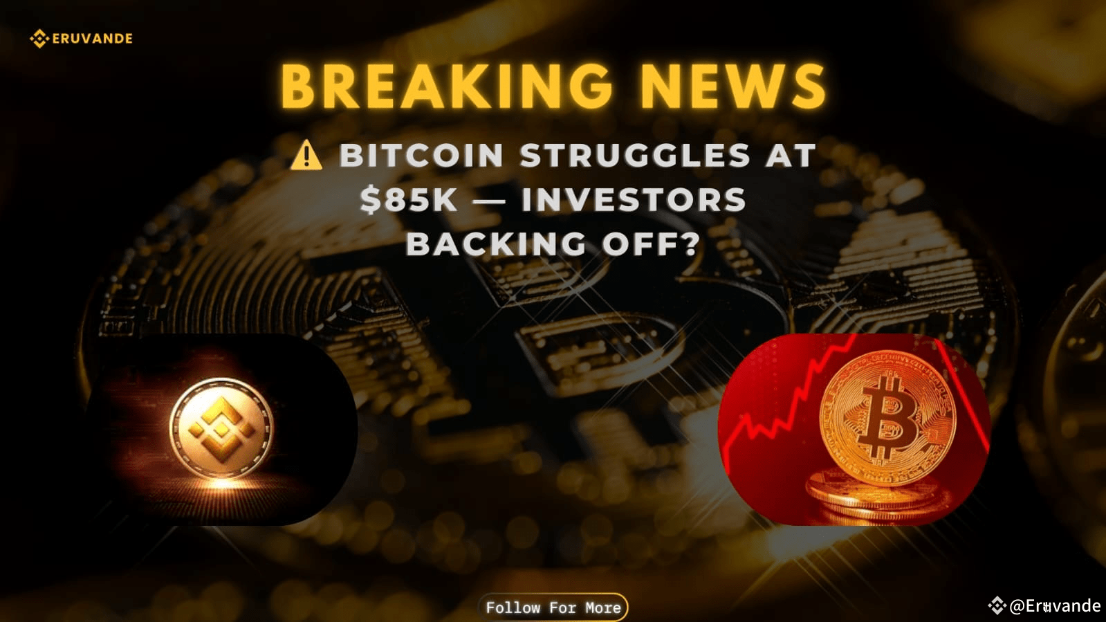 Bitcoin is stuck — again. After multiple failed attempts, $8 | Eruvande ...