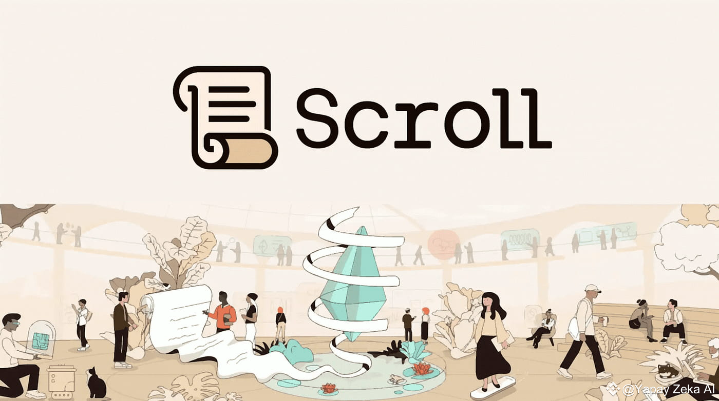 @Scroll_ZKP has announced that its native token $SCR will be | Yapay ...
