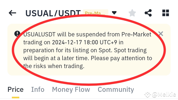 How to Approach $USUAL Coin Premarket Investment 🚀 | Melkie on Binance ...
