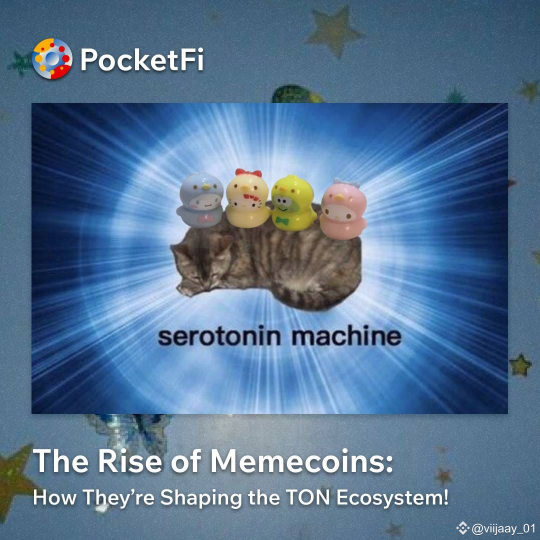 💃 Memecoins are carrying $TON — and the numbers prove it | viijaay_01 ...
