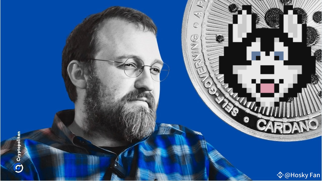 ⚡️ JUST IN: Charles Hoskinson, the founder of Cardano $ADA b | Alpha Hosky on Binance Square