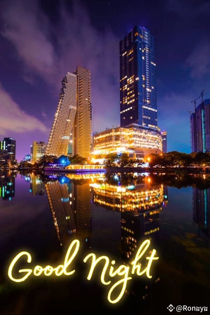 Good night, Binancians💛 Rest well and recharge🌙 — the mar | Ronaya on ...