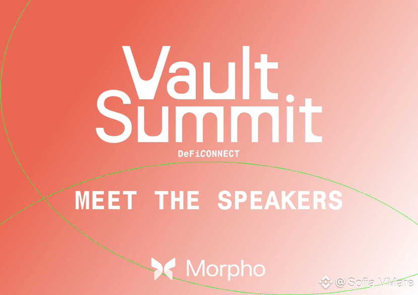 @Morpho Labs 🦋 刚刚在 Vault Summit 上展示了成熟的 DeFi 看起来是什么样子。当其他协 | Sofia ...