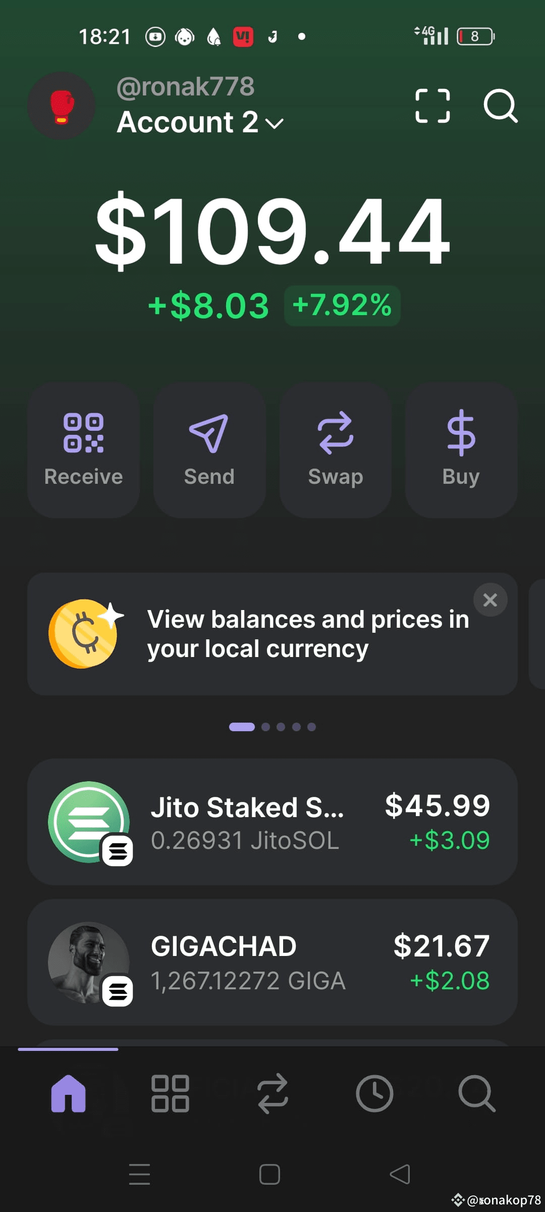 how in just one day i made 10$ 👇 Read above You want to ea | ronakop78 ...