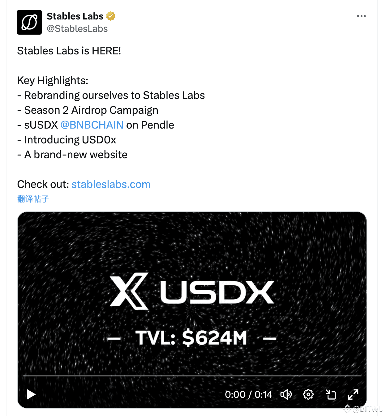 🧐 The Wealth Secret of Stablecoins | Stables Labs Brand Upg | BITWU on Binance Square