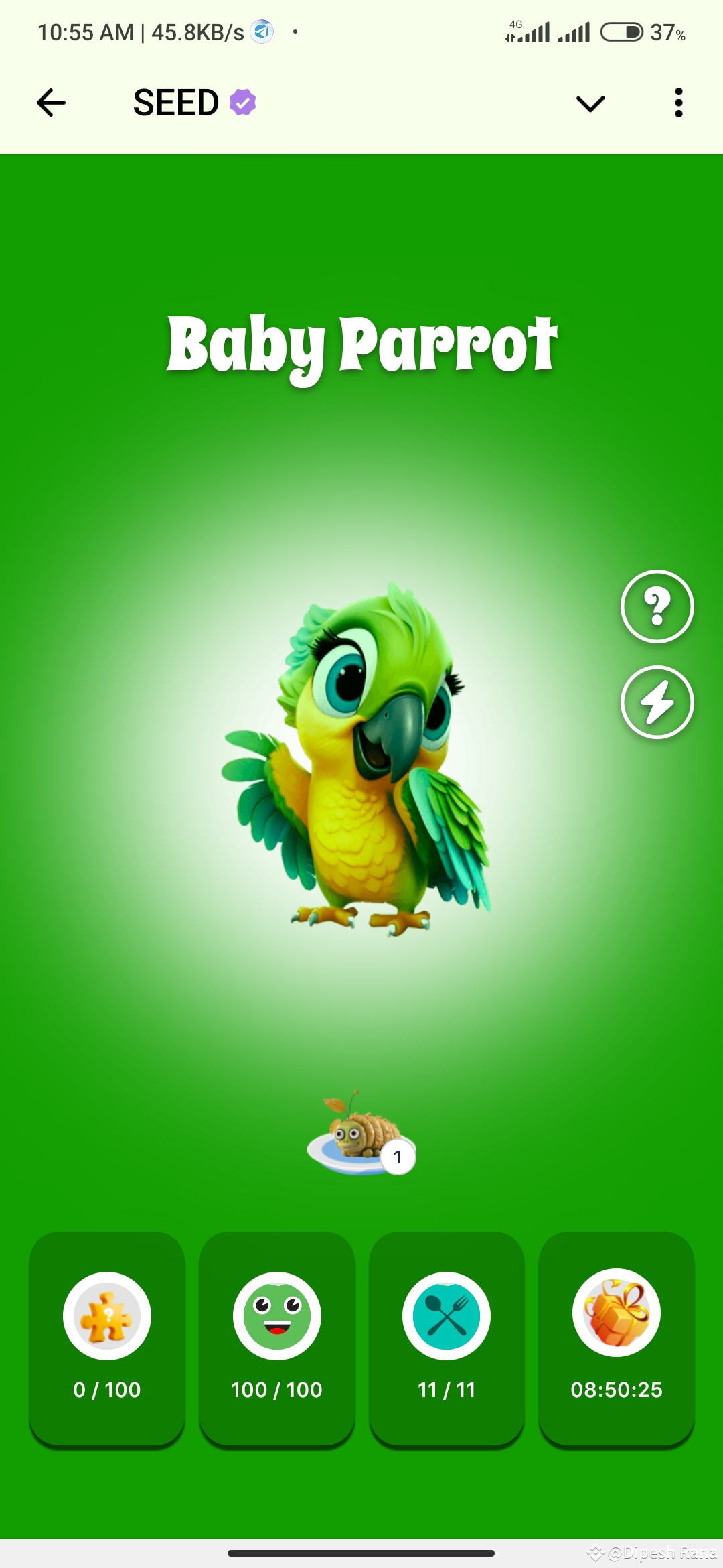 #seed #Airdropairdrop #fyp Seed project Listing in November | Dipesh ...