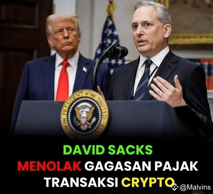 David Sacks rejette la taxe sur les transactions cryptograph | Malvins ...