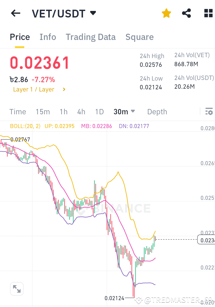 $VET 🚀 Big Pump Incoming! 🚀 Buy VET NOW! 💵 Unlock We | TREDMASTER_69 on Binance Square
