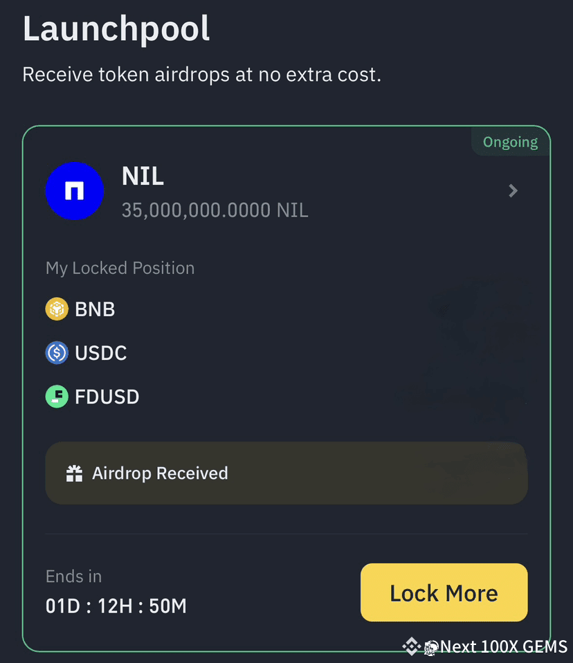 ⏳ 1 DAY LEFT for the $NIL airdrop! Stake your $BNB $FDUSD | Next 100X ...