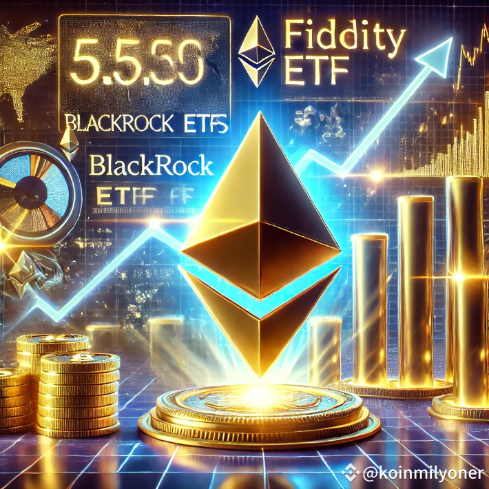 How BlackRock, Fidelity ETFs Raise Ethereum Prices This mon | koinmilyoner on Binance Square