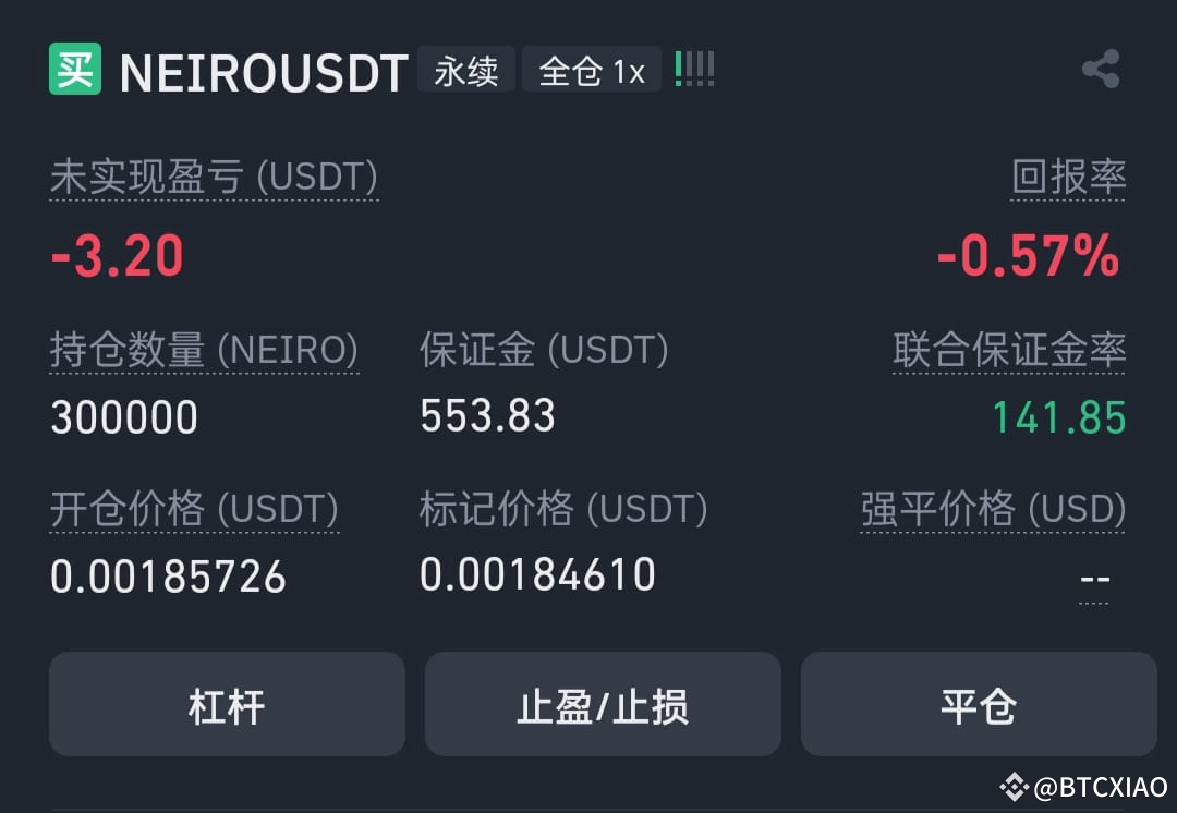 $NEIRO Dog Zhuang Dad, I'm begging you not to fall, go dow | Neiro大垃圾出生 ...