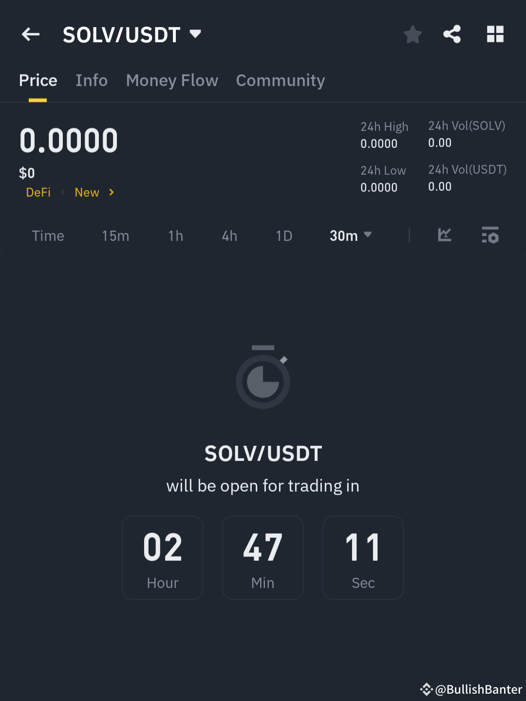 Post 1: 🚀 $SOLV /USDT Launching Soon on Binance. A new opp | BullishBanter on Binance Square