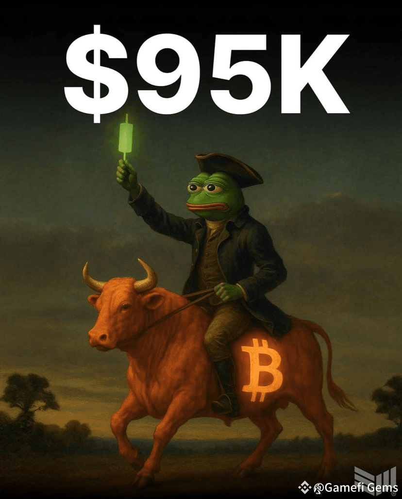 $BTC Back To $95000 Bitcoin's current price is $95,180.01, | Gamefi ...