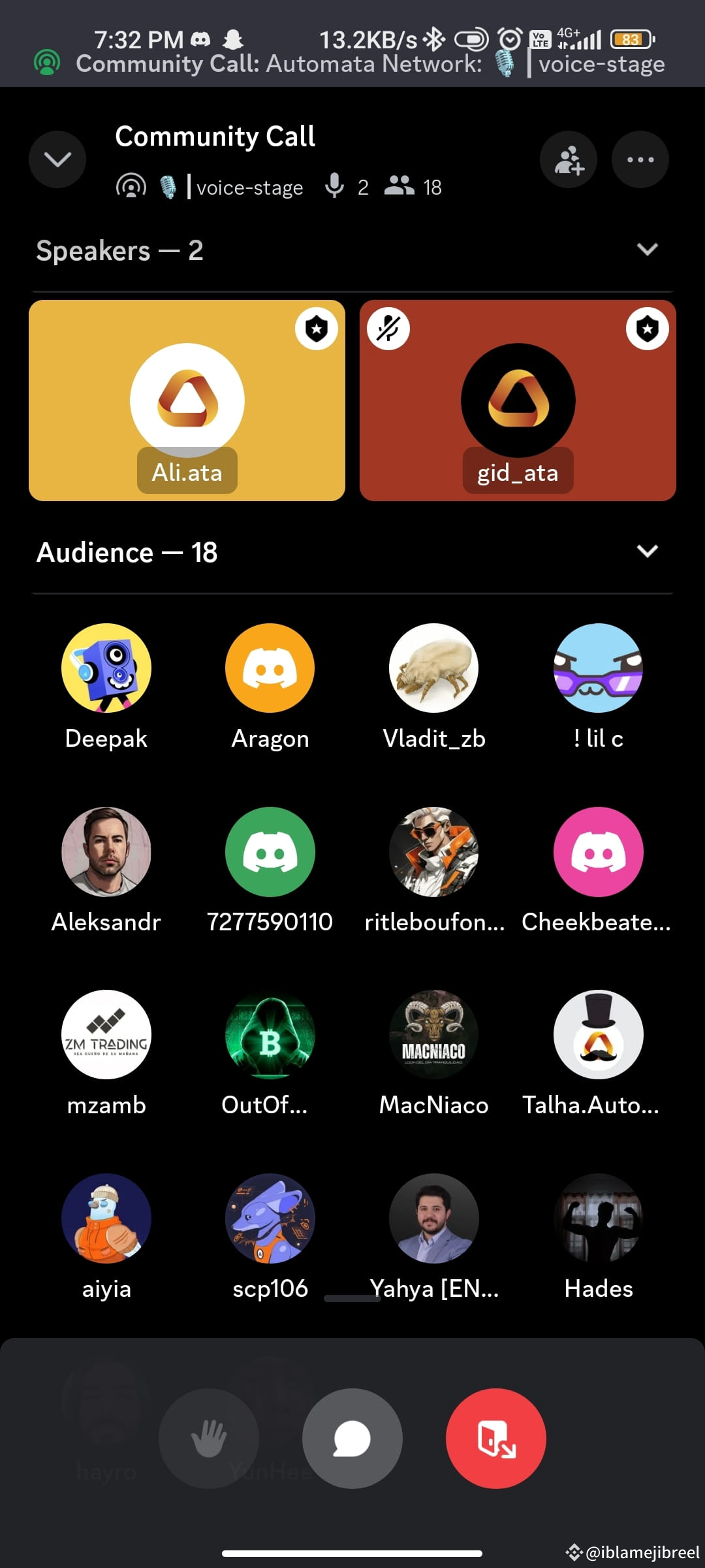 $ATA Community call ongoing right now | iblamejibreel on Binance Square