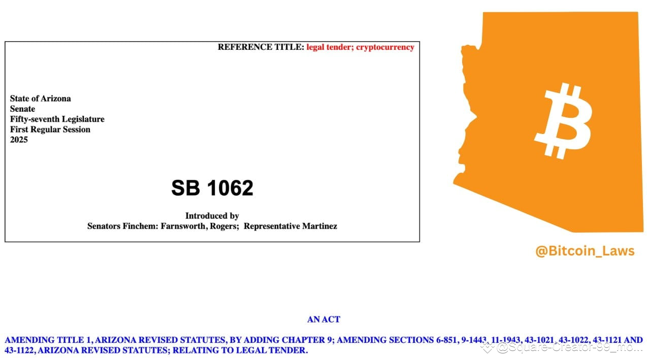🚨 NEW: Arizona Bitcoin Bill Update: #BTCNOW Successfully | Mohamed kori ...