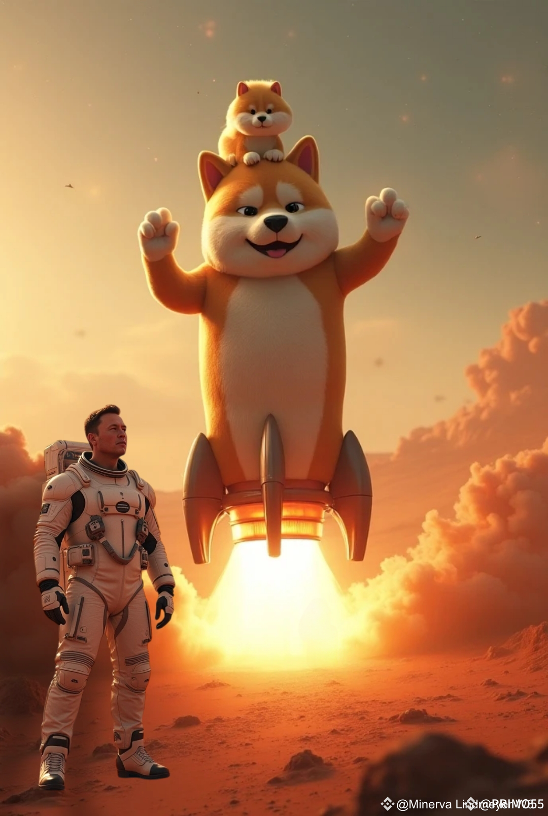 $DOGE is going up now more on 50% So if you ask is it to la | PRIMO55 ...