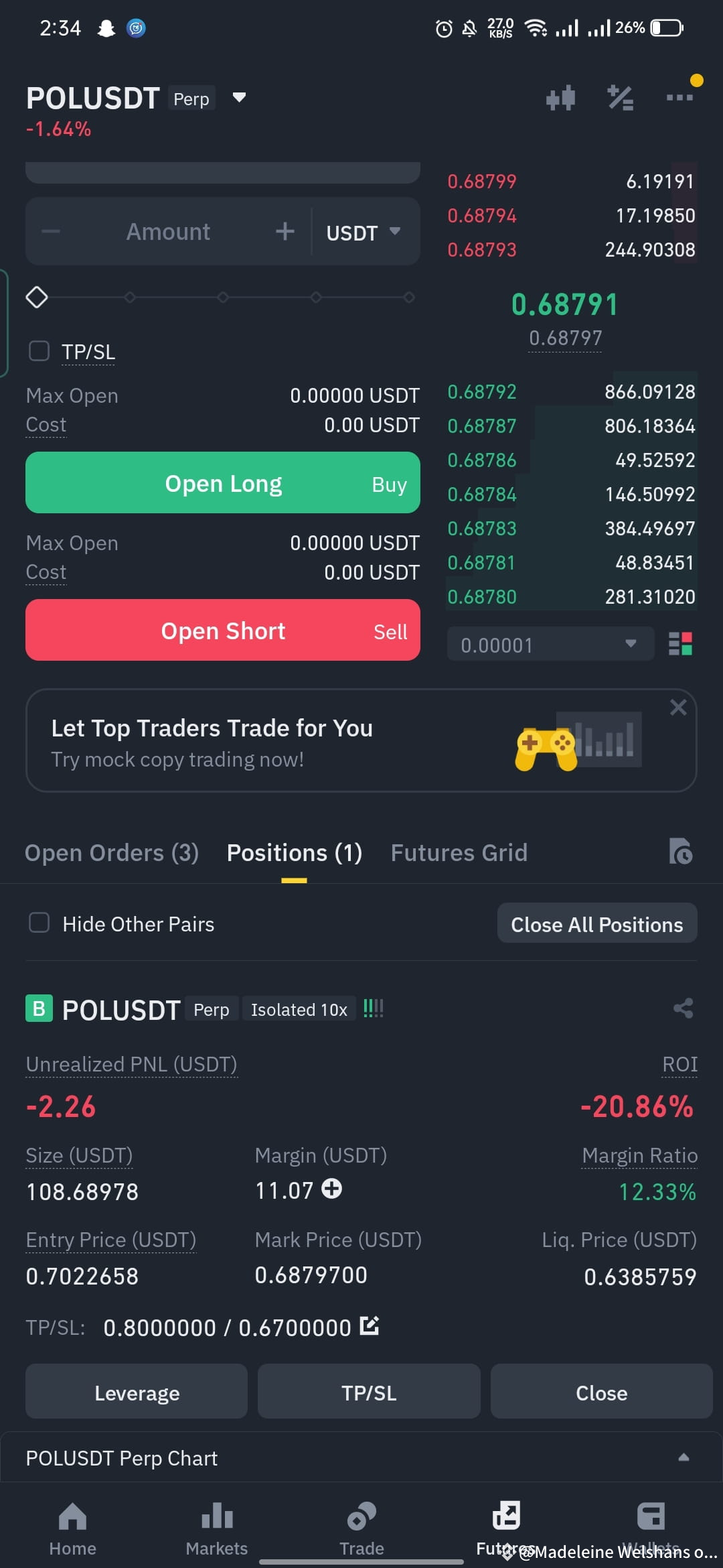 $POL hold or sell | Madeleine Welshans ovY1 on Binance Square