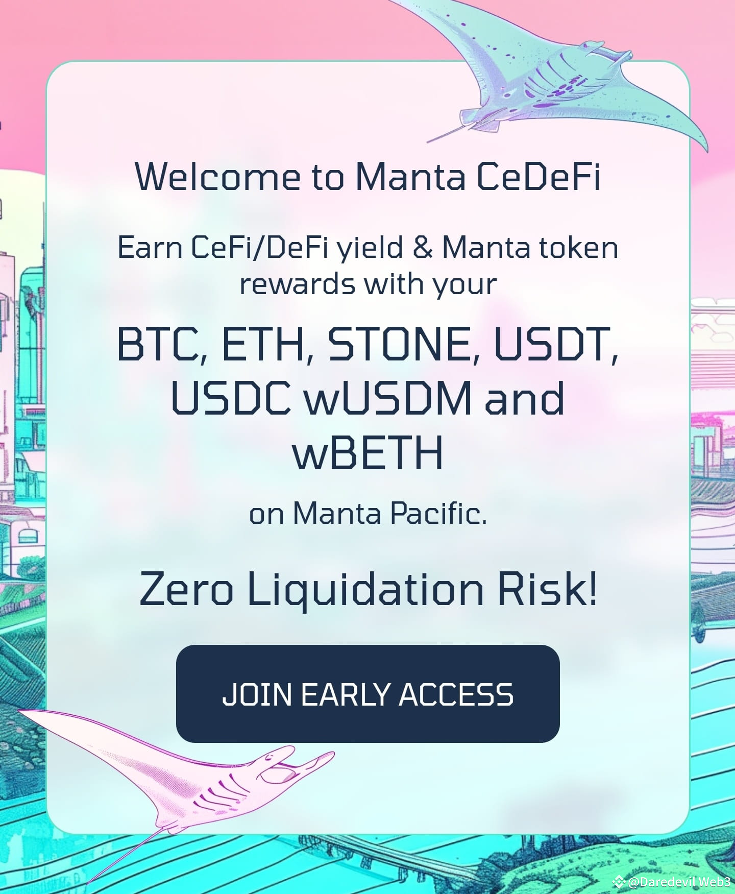Manta CeDeFi: Boosting Yield & Security! 🌊💰 Manta CeDeFi | Daredevil Web3 on Binance Square