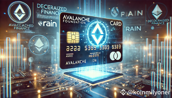 The Avalanche Foundation reveals the Avalanche Card in assoc ...