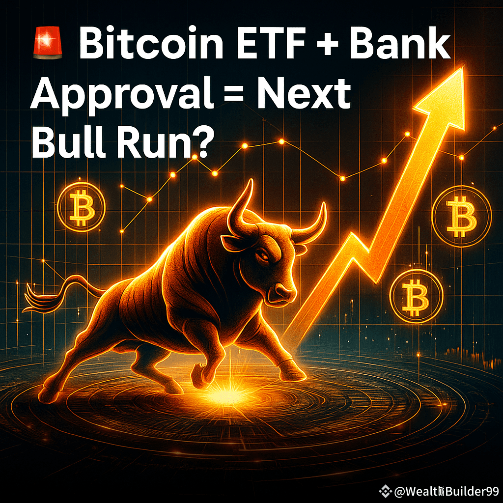 🚨 $BTC Bitcoin ETF + Bank Approval = Next Bull Run? The FE ...