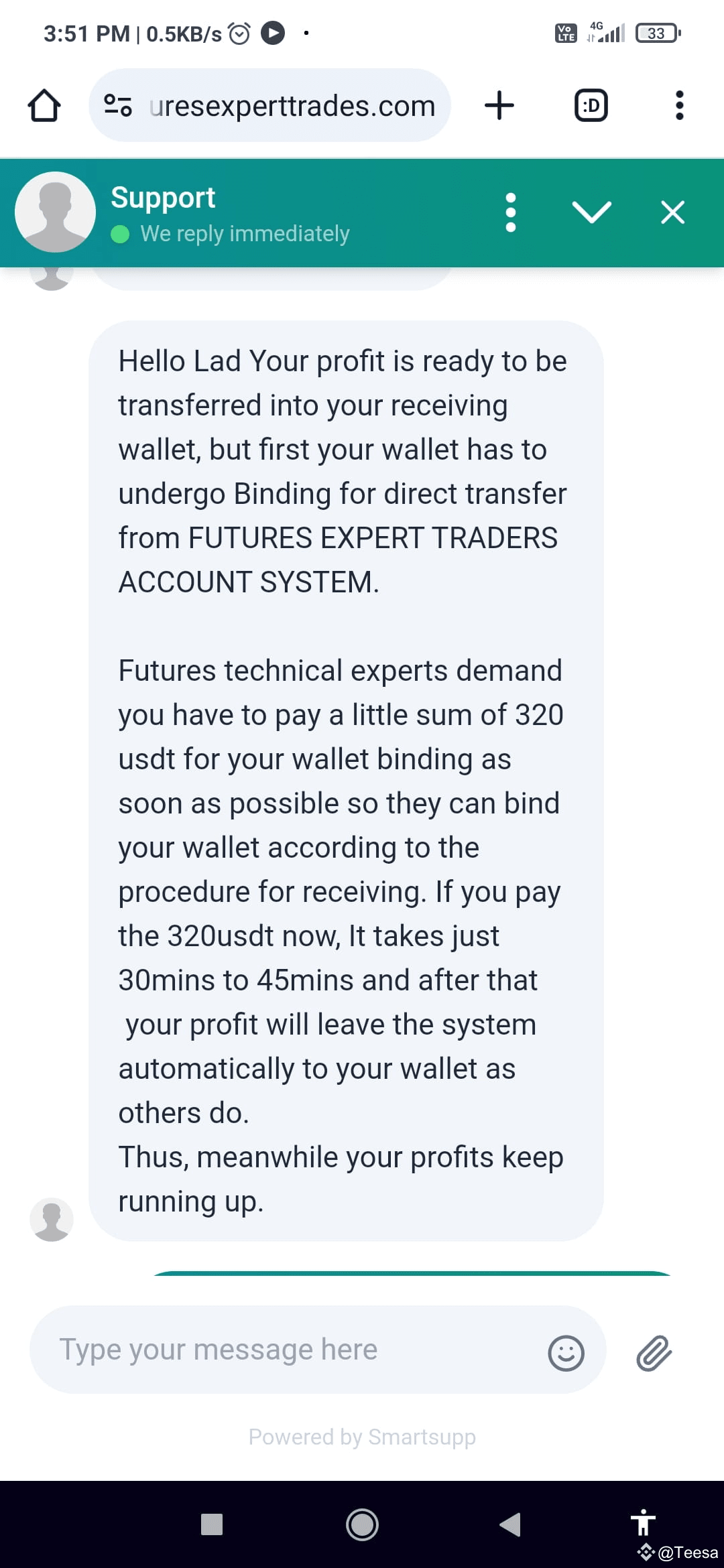 🚨 Crypto Scam Alert – My Experience 🚨 I want to warn | Teesa on Binance ...