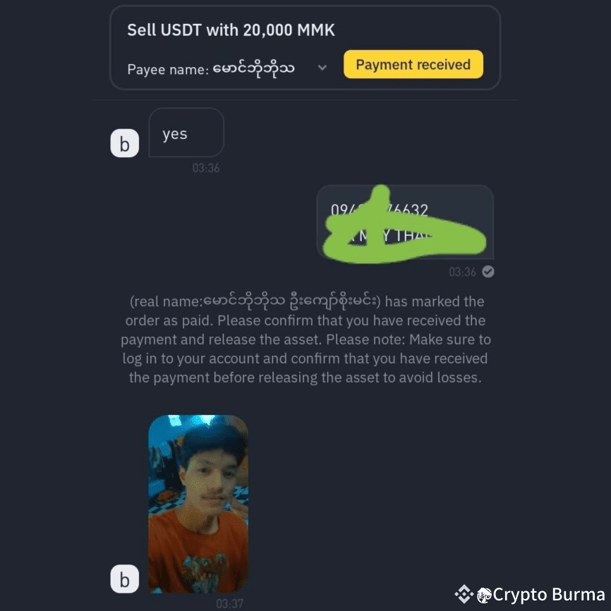 P2P Purchase Method part 1 ☺️$BTC $ETH $XRP | Crypto Burma on Binance Square