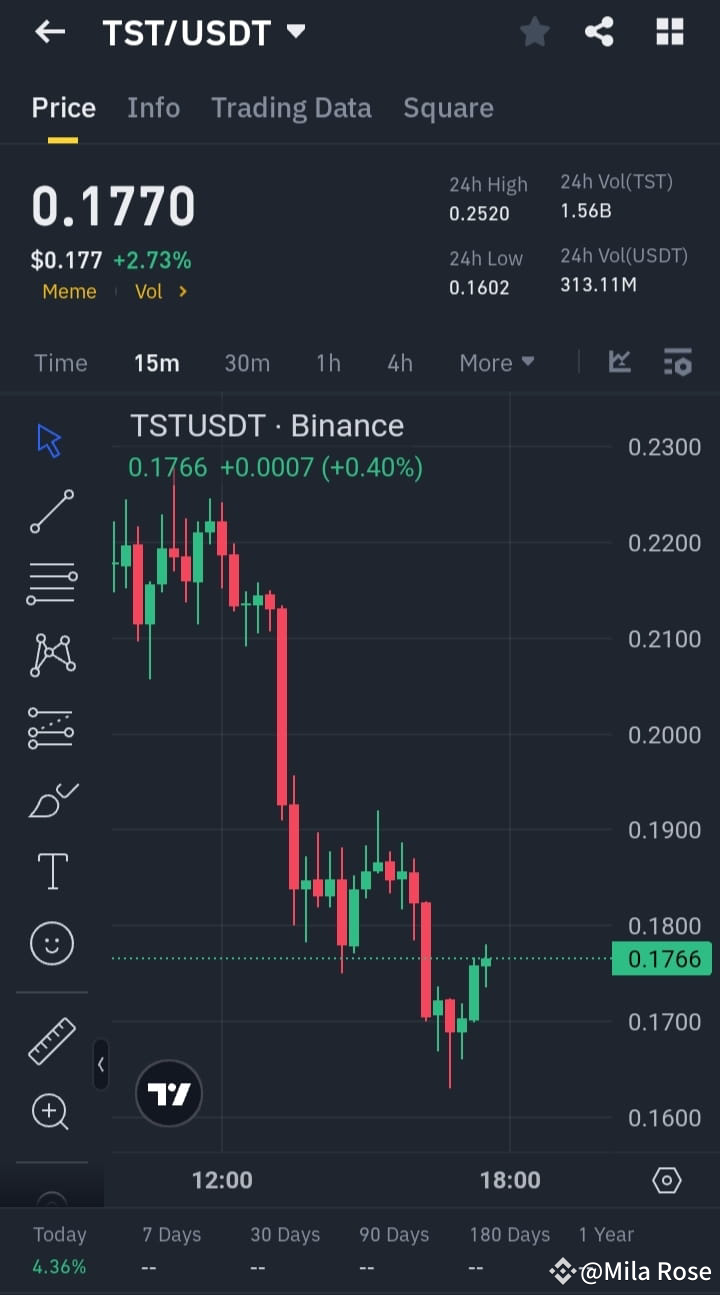 $TST /USDT Bull Run Move 💯 Watch For Next Target 💯 🎯 | Mila Rose on Binance Square