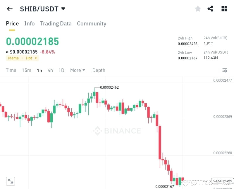 $SHIB /USDT Trading Signal - Recovery from Oversold Levels? | Trader Rai on Binance Square