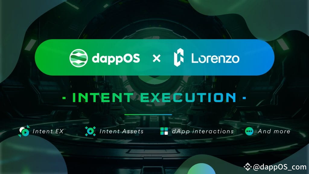 Intent Assets x @LorenzoProtocol 🚀 We're excited to | DAPPOS_COM on Binance Square