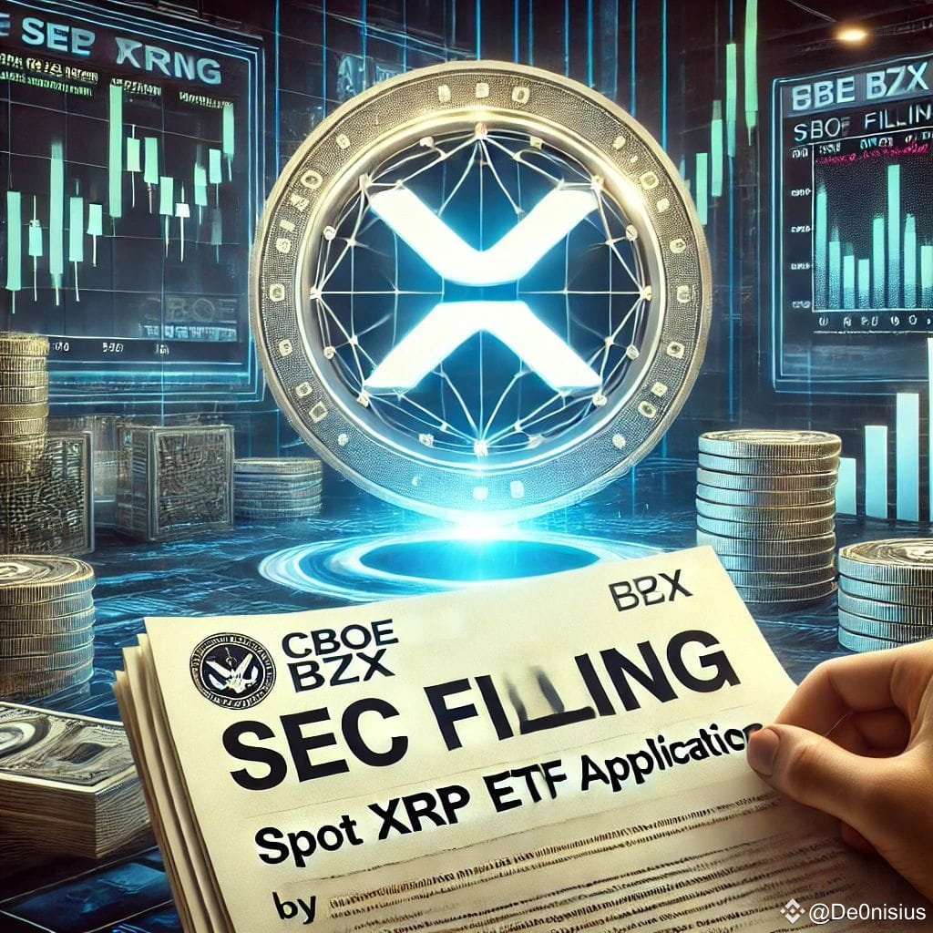 Cboe BZX Files to List XRP Spot ETFs Cboe BZX, on behalf of | De0nisius on Binance Square