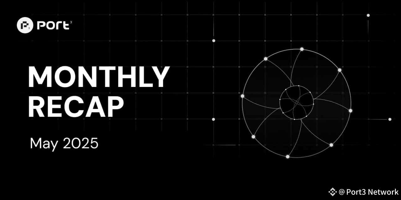 May has been 🔥 for $PORT3! Highlights: Binance Alpha Laun | Port3 Network on Binance Square