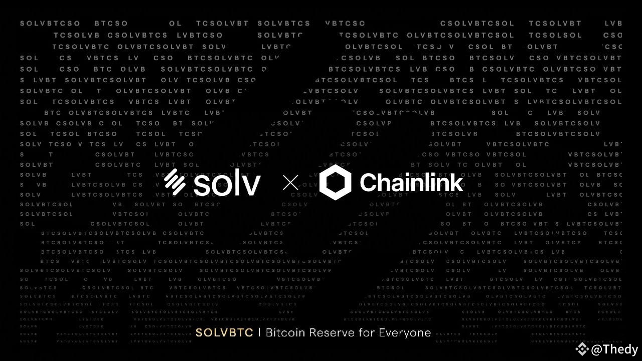 🔥 Solv Protocol x Chainlink: $2B+ TVL Transparency | Thedy on Binance Square