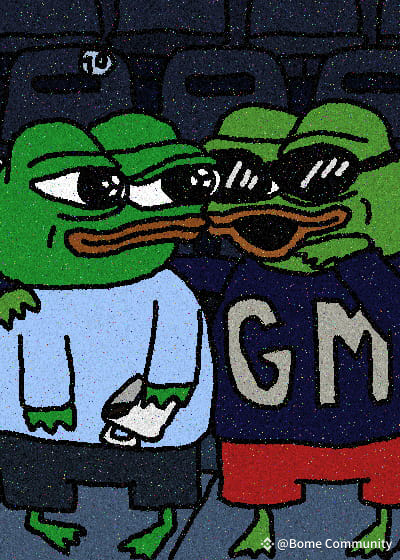 $BOME gm,frens.Start looking forward to next week☕🐸 | BOOK OF MEME ...