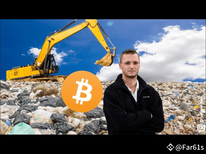 $BTC Remember James Howells, the IT worker who accidentally | Far61s on ...