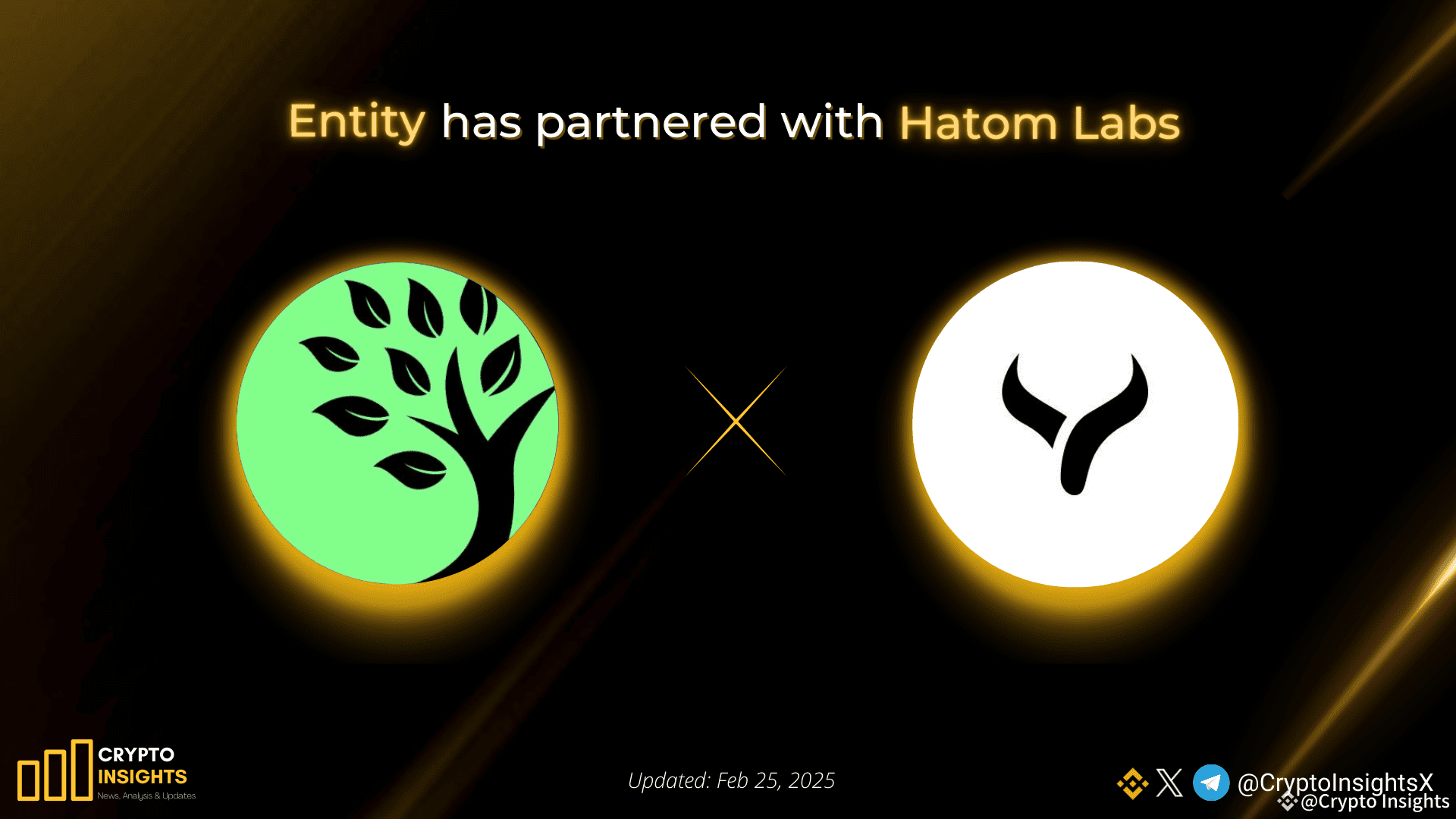 📢 Entity Finance has partnered with Hatom Protocol Hatom | Crypto ...