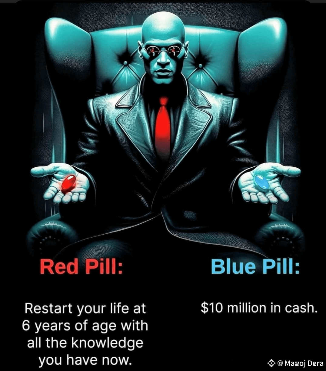 Red Vs Blue Pill? #Write2Earn #crypto #cryptouniverseofficia | Manoj ...
