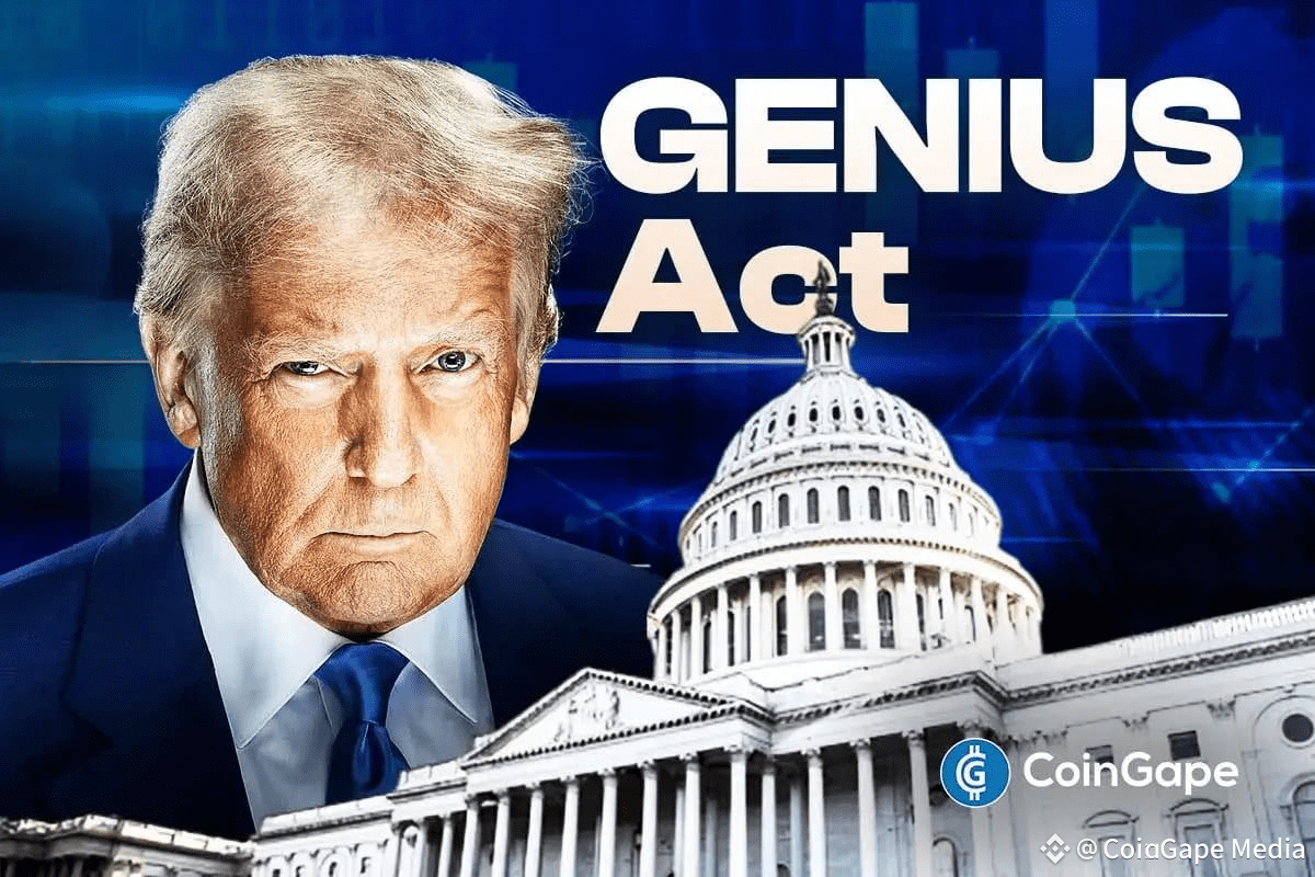 🚨 Historic Win for Crypto: GENIUS Act Signed into Law by | CoinGape ...