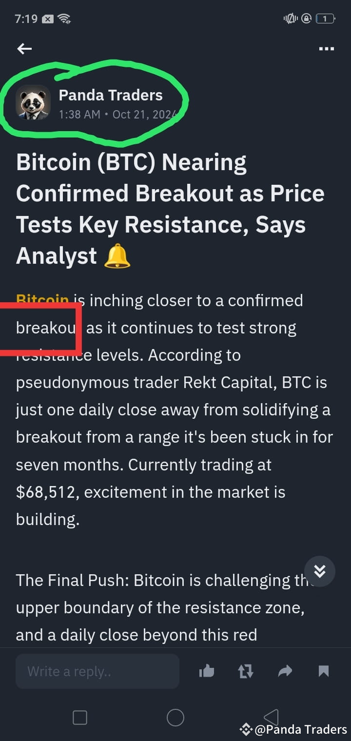 $BTC is pumping 🔥🔥🔥 I was screaming last night and wrote | Panda Traders on Binance Square