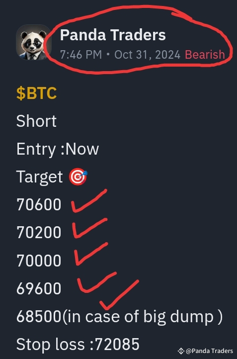 Booooooooom 🤯🤯🤯🤯🤯 My bold prediction about $BTC dump w | Panda Traders on Binance Square