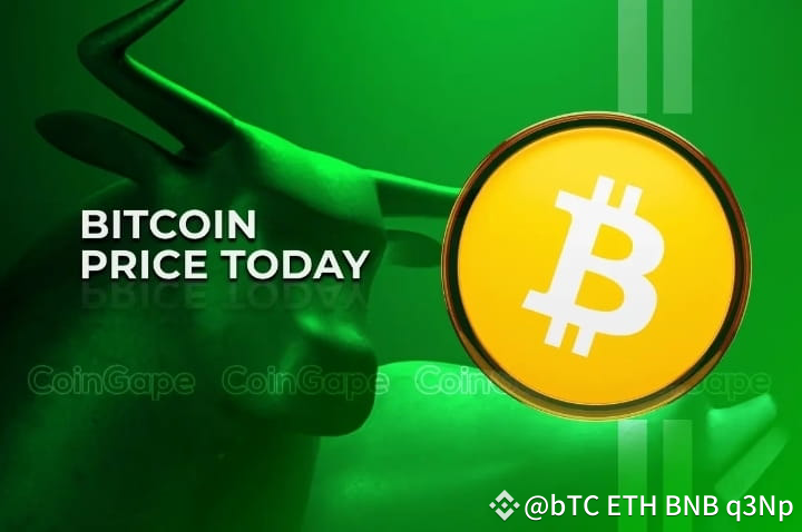Bitcoin Price Today: Will BTC Crash to $102K Again? Explore | bTC ETH BNB q3Np on Binance Square