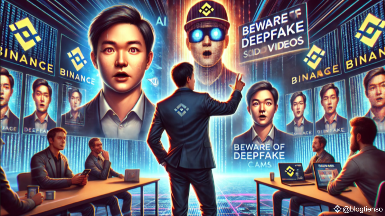 Changpeng Zhao Warns Community About Deepfake Video Threat | blogtienso on Binance Square